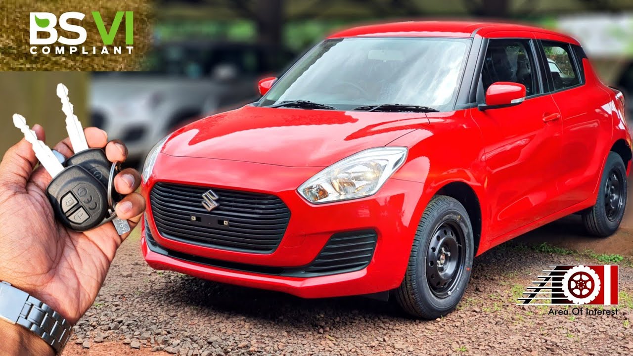 New Maruti Suzuki Swift BS6 VXI (2nd Base Model) Colors | On Road Price ...