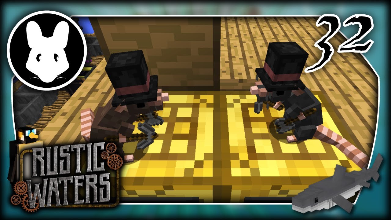 32 Seablock: Rustic Waters modpack! Crafty Rats - YouTube
