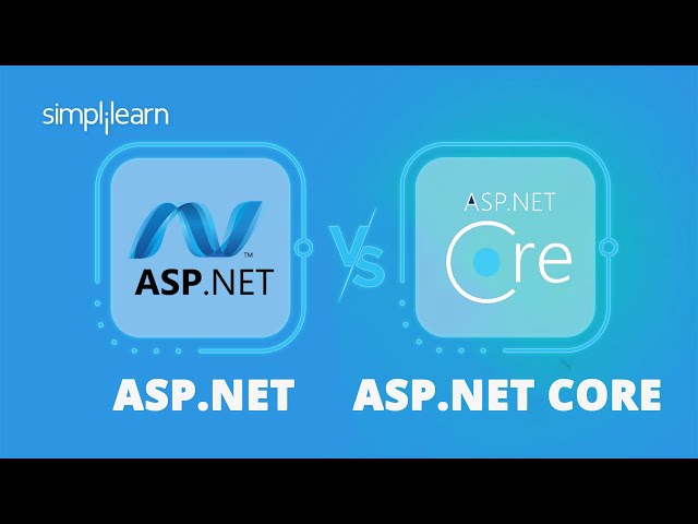What Is Difference Between Asp Net And Net Core