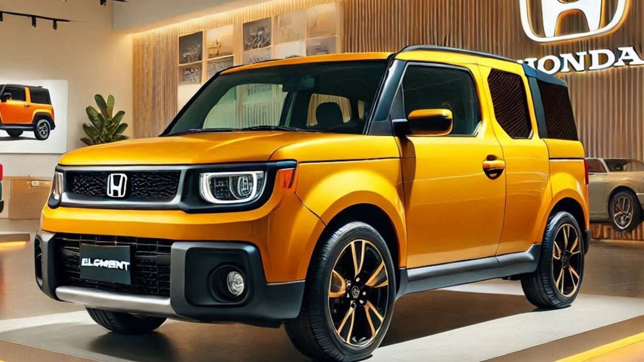 Redesign 2025 Honda Element Boxy SUV Comeback to Hit Road - YouTube