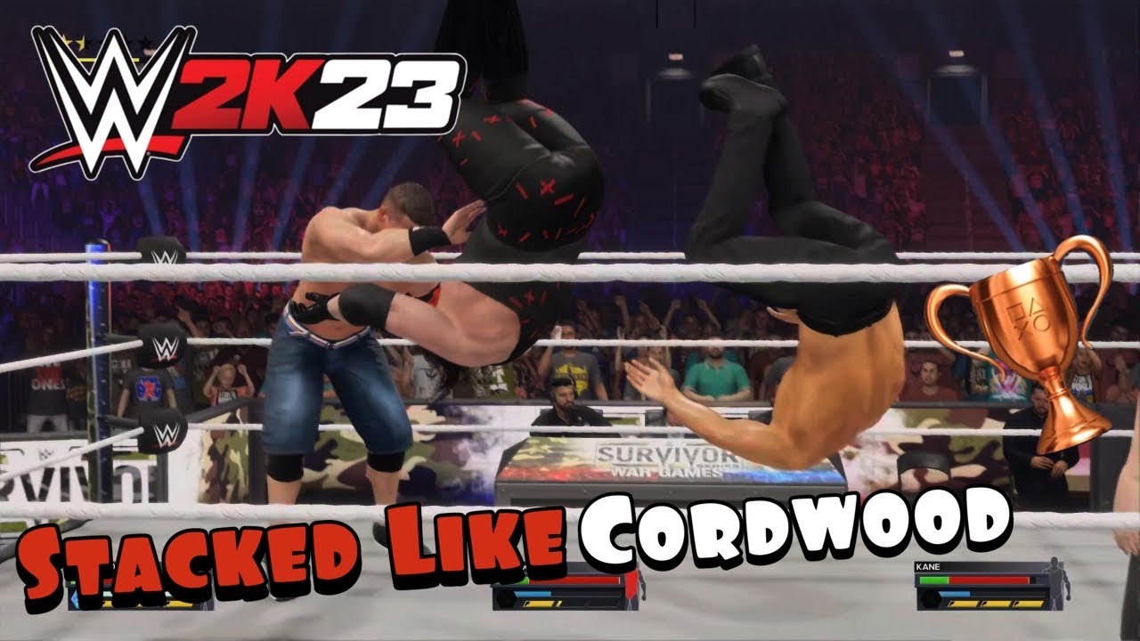 WWE 2K23 | Stacked Like Cordwood Trophy/Achievement Guide - YouTube