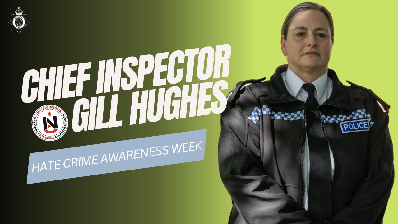 Chief Inspector Gill Hughes | Hate Crime Awareness Week - YouTube