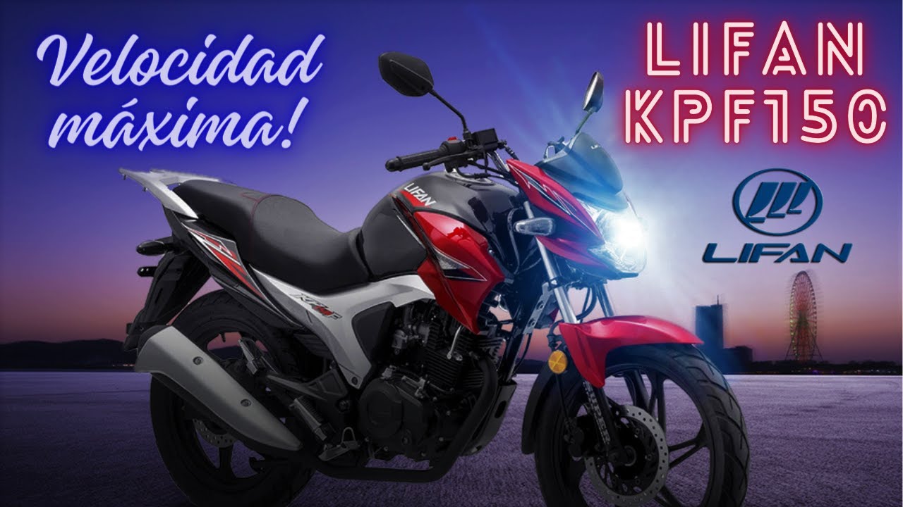 Test Velocidad máxima Lifan Kpf 150 - YouTube