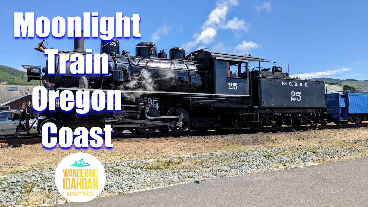 Moonlight Excursion on the Oregon Coast Scenic Railroad - YouTube
