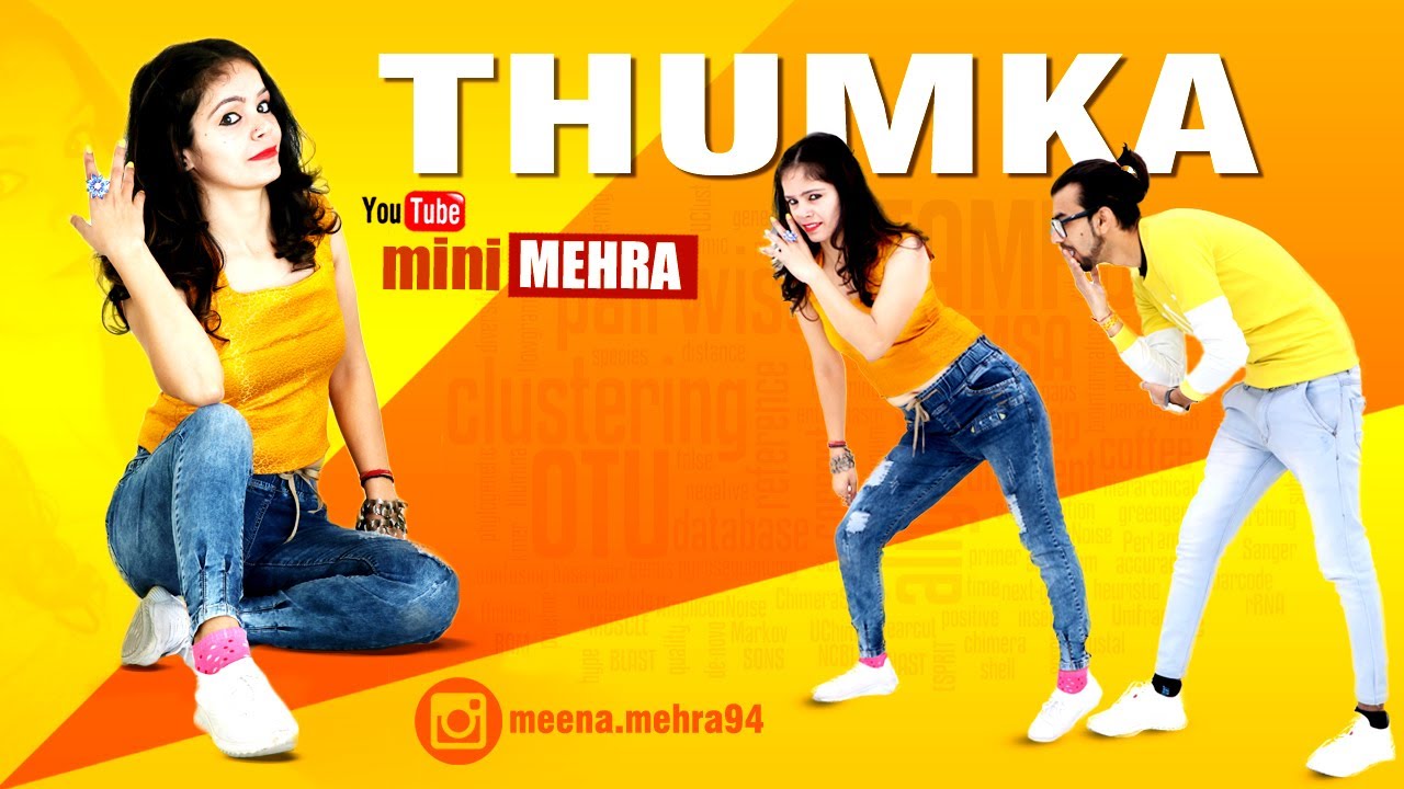 Thumka Dance Cover By Mini Mehra | Yo Yo Honey Singh ! Pagalpanti - YouTube