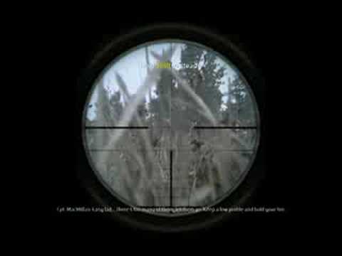 CoD 4 - Modern Warfare - Sniper Mission Pt1 [HQ] - YouTube