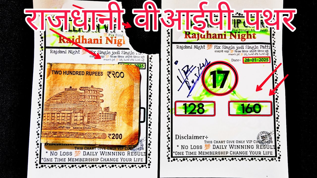 VIP MATKA BAZAR Live Stream - YouTube