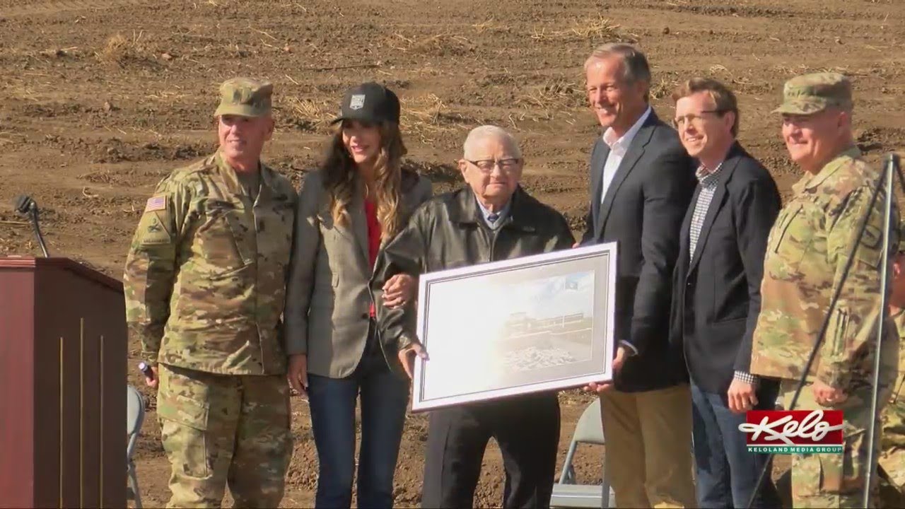 SD National Guard breaks ground for a new training facility - YouTube