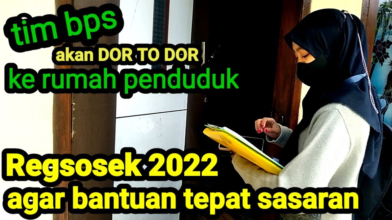 regsosek bps 2022 desa punggul - YouTube