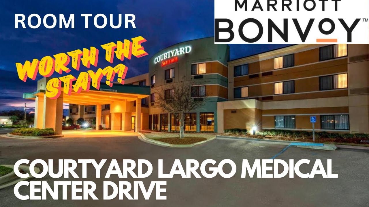 Courtyard Marriott Largo Medical Center Drive - Room Tour in 4K! Check ...