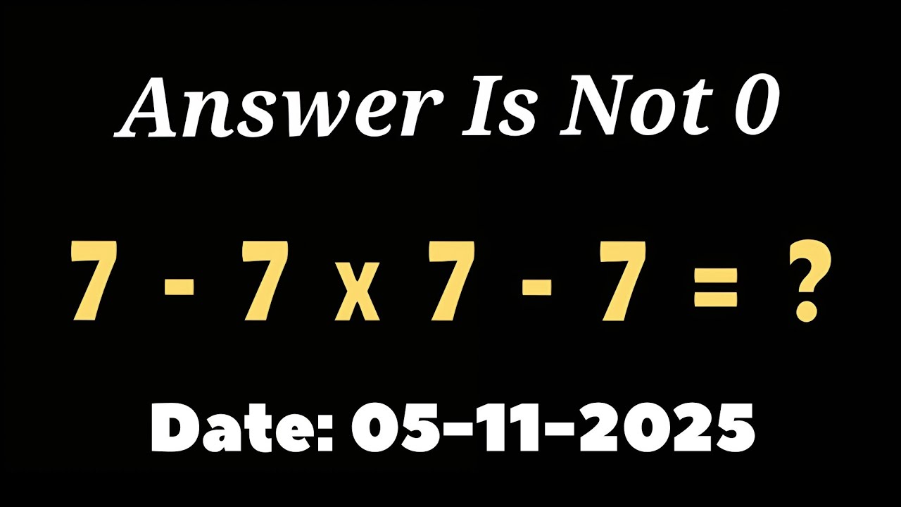 This Math Trick Will Blow Your Mind! | Which one is correct? PEMDAS ...