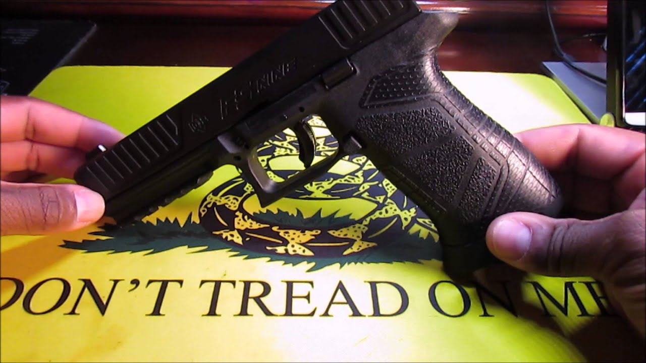 DIAMONDBACK FS9 DIAMONDBACKS FIRST FULL SIZE SEMI AUTO HANDGUN - YouTube