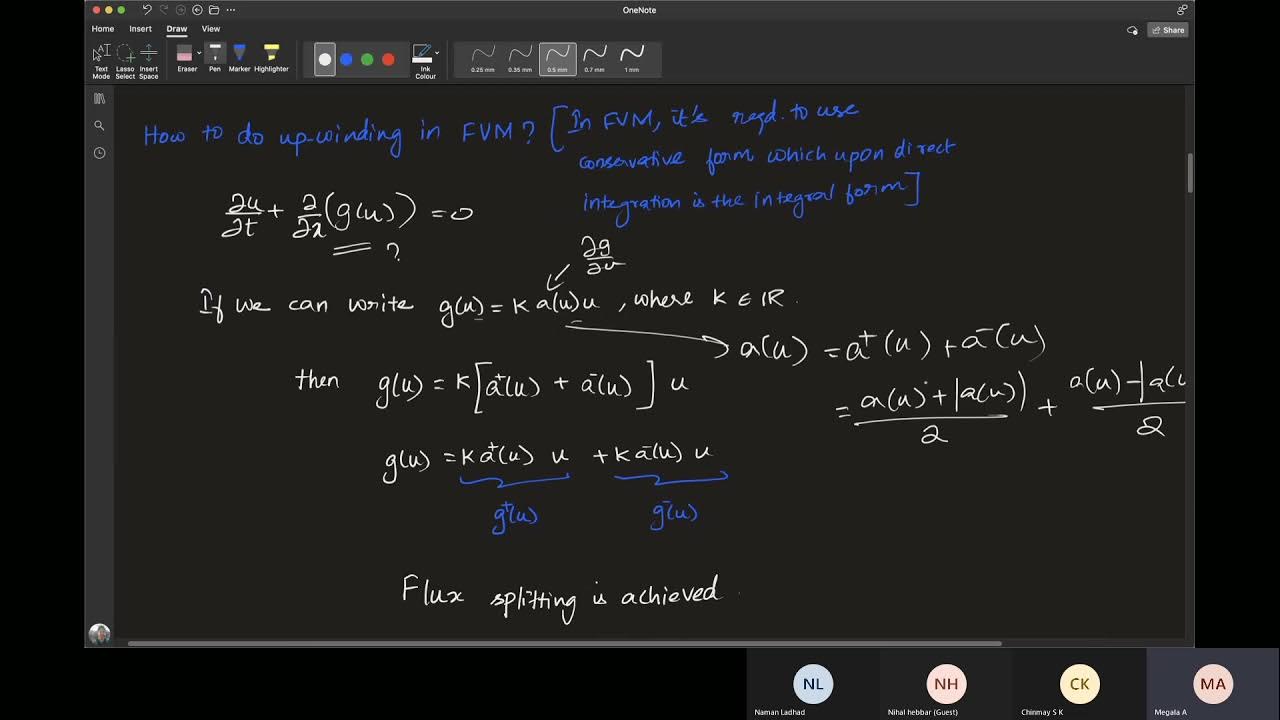 Lec 20: Upwinding Steger Warming, Van Leer FVS methods - YouTube