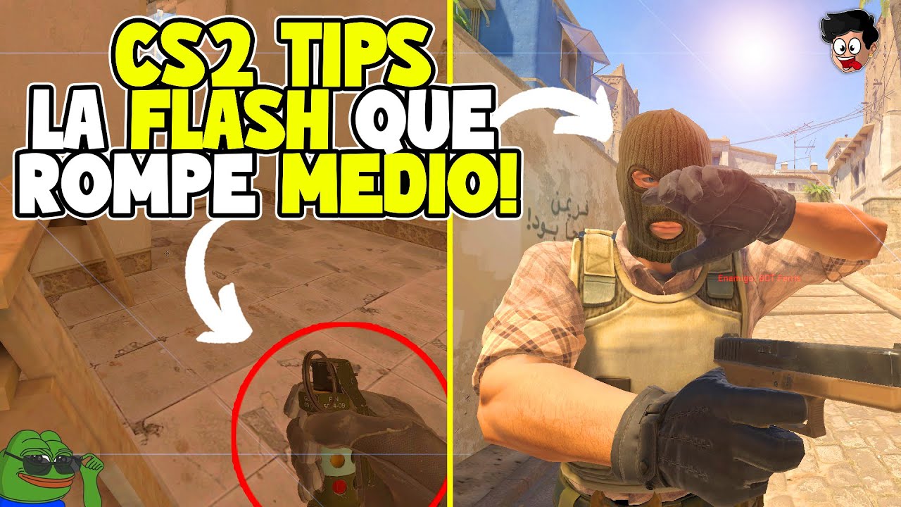 "LA FLASH QUE ROMPE MEDIO" | CS2 TIPS - YouTube