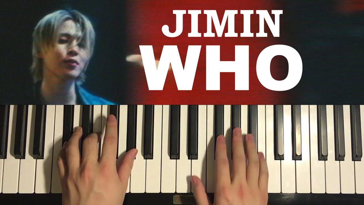 How To Play - Jimin - Who (Piano Tutorial Lesson) - YouTube