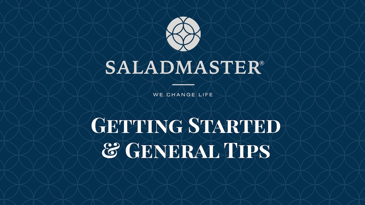 Getting Started & General Tips - YouTube