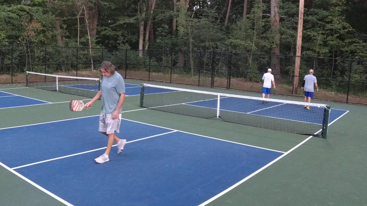 4.5 Pickleball - Joe Spinalle, Paul Lambers, vs. Peter A, Mike Wilkins ...