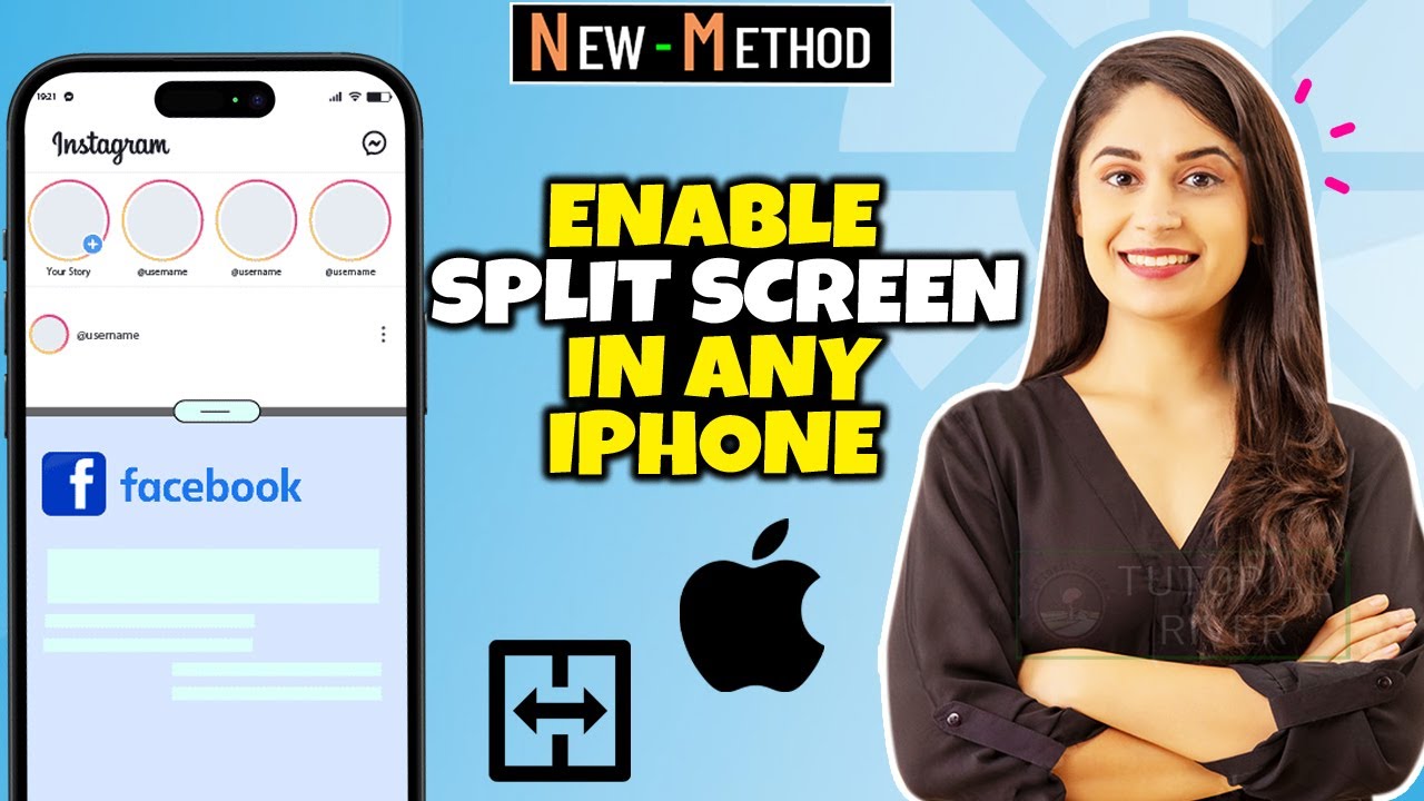 How to Enable Split Screen in ANY iPhone 2025 - YouTube