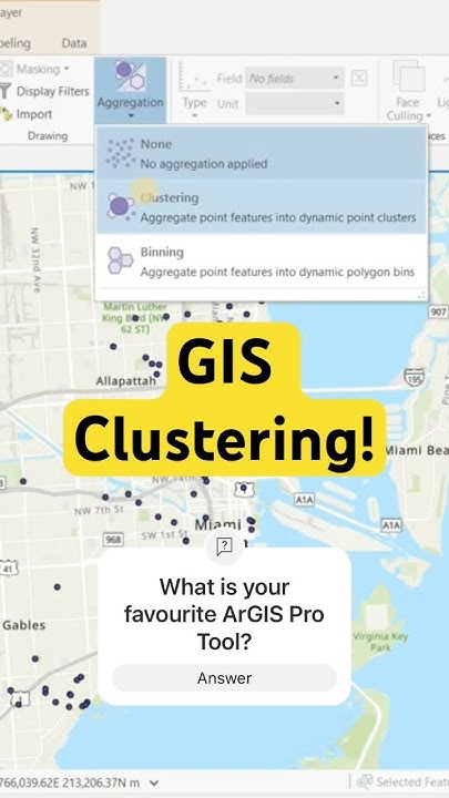 Clustering points in ArcGIS Pro. #arcgispro #gis - YouTube