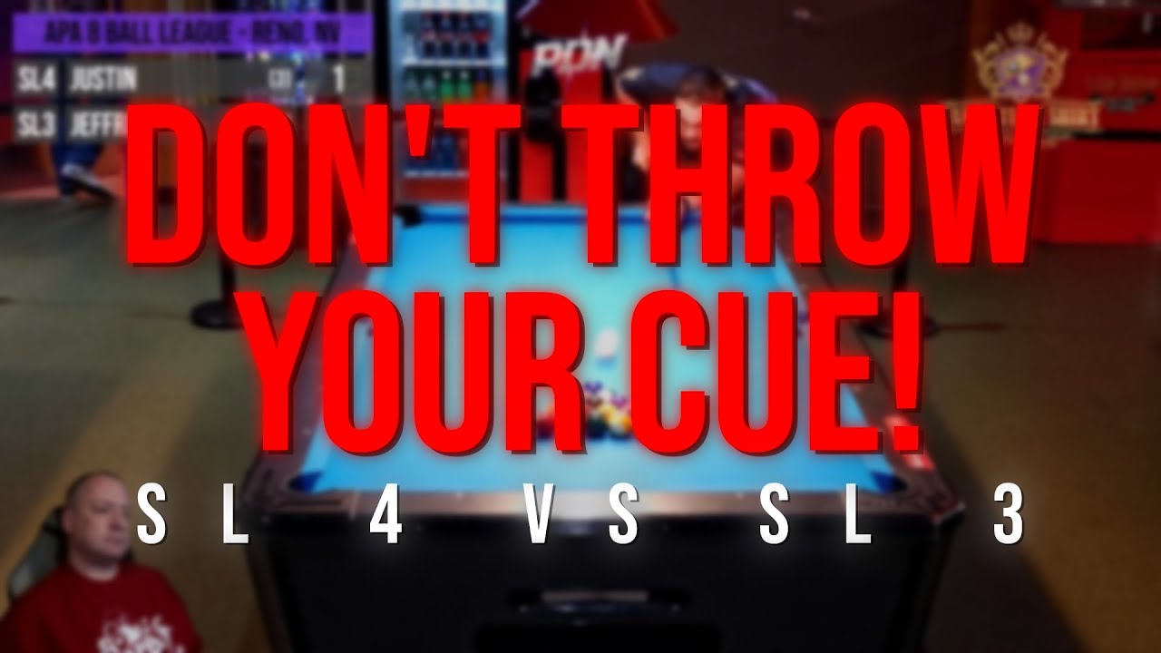 APA League Night | 8 Ball Match | Justin v Jeffrey | SL 4 v 3 ...