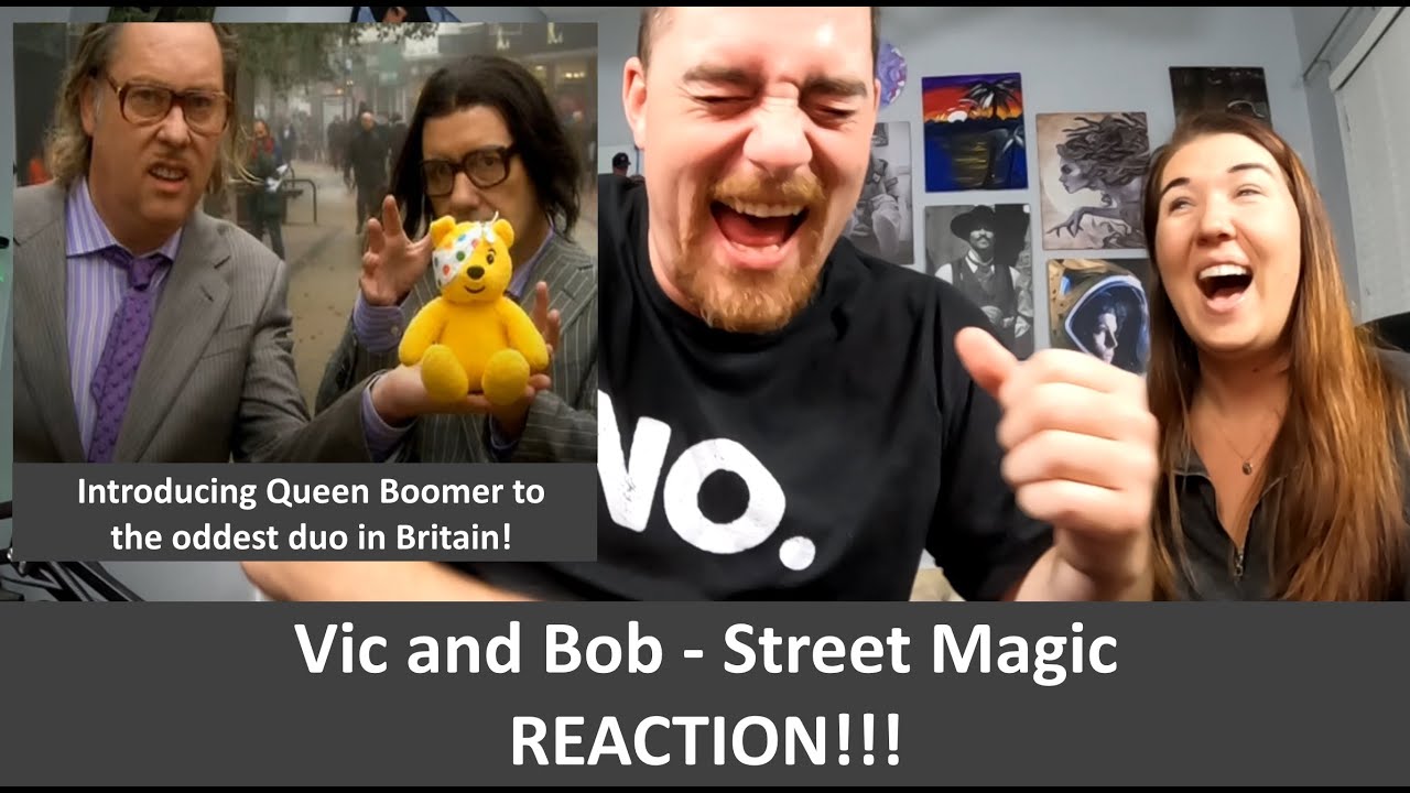 Americans React to Vic and Bob Make Street Magic with Dynamo REACTION ...
