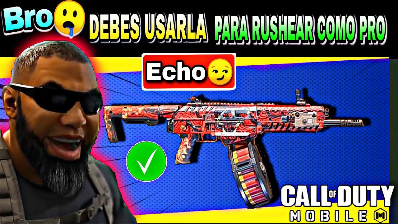ECHO | NUEVA CONFIGURACIÓN O CLASE PARA ESCOPETA COD MOBILE GAMEPLAY ...