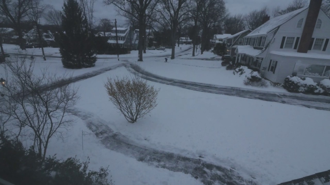 Northeast Blizzard Timelapse - Winter Storm Stella 2017 - YouTube