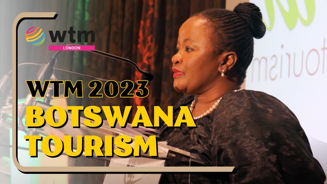 Keitumetse Setlang, Botswana Tourism Organisation, WTM 2023 - YouTube