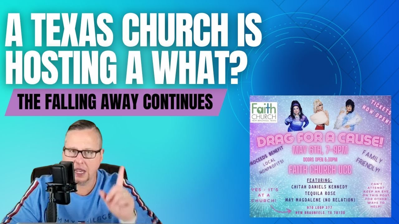 Texas Church hosting "Family Friendly" Drag Show tonight! - YouTube