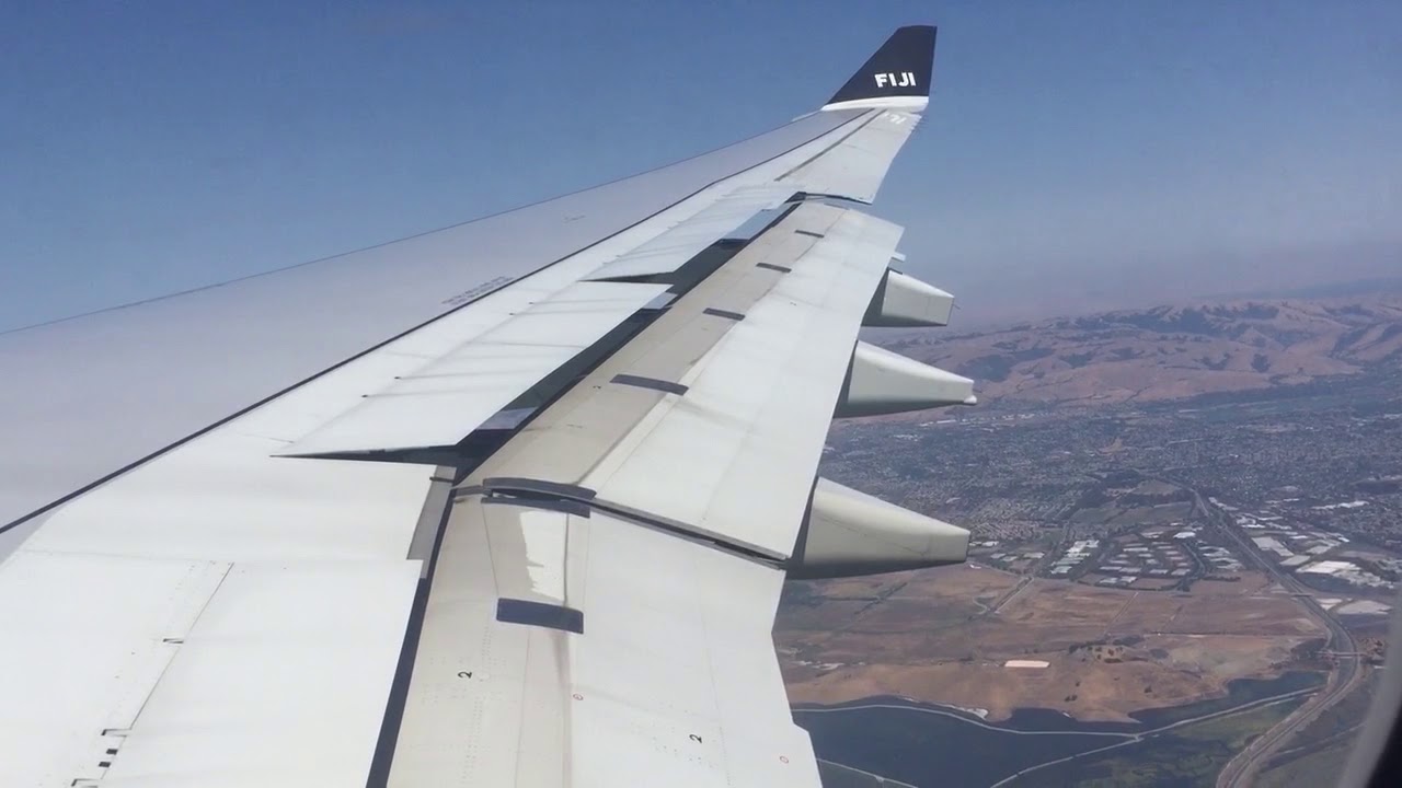 Fiji Airways 330 Landing SFO - YouTube