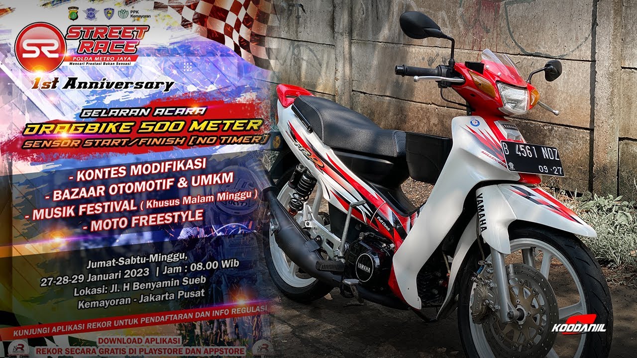 PERSIAPAN MESIN DRAG RACE 500M #koovlog 400 - YouTube