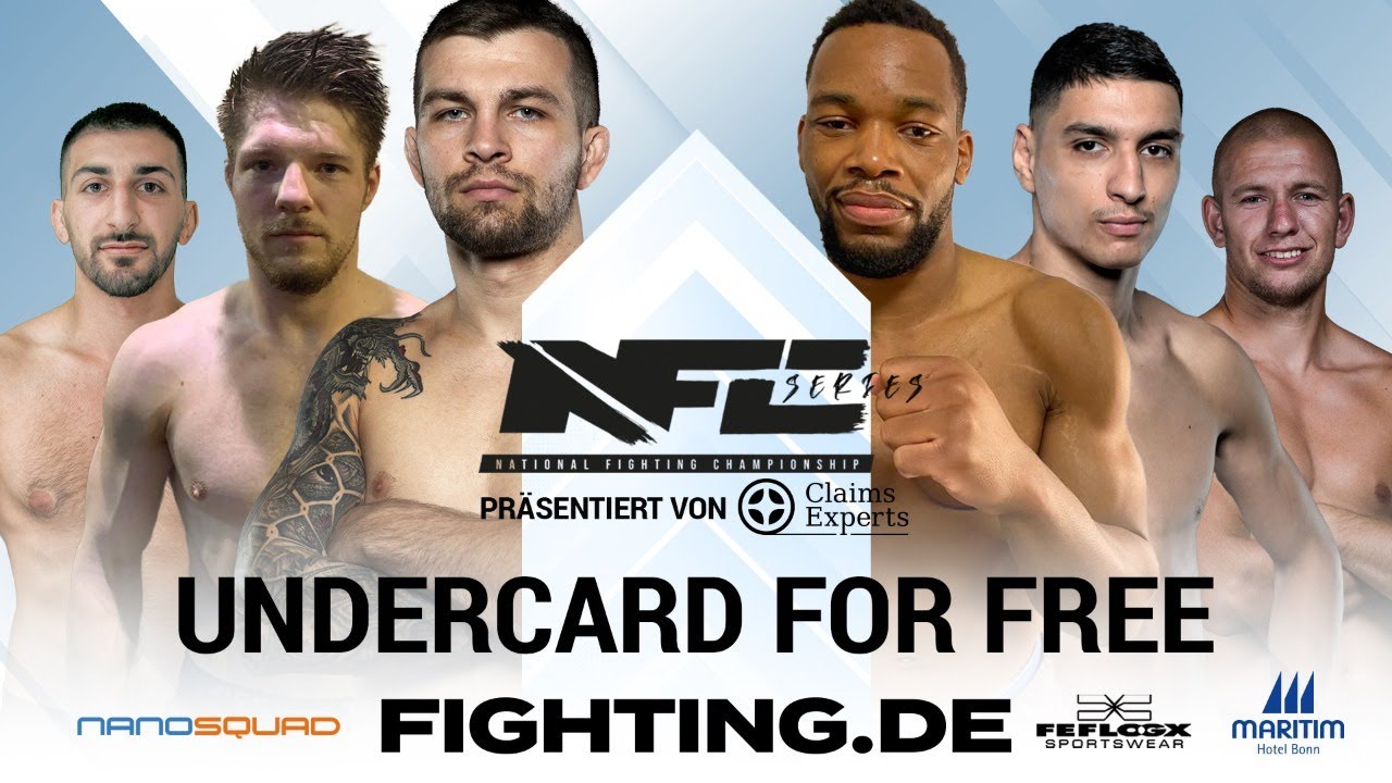 FOR FREE: NFC Series 1: Prelims | NFC 3 Wiegen - 22. Mai - FIGHTING ...