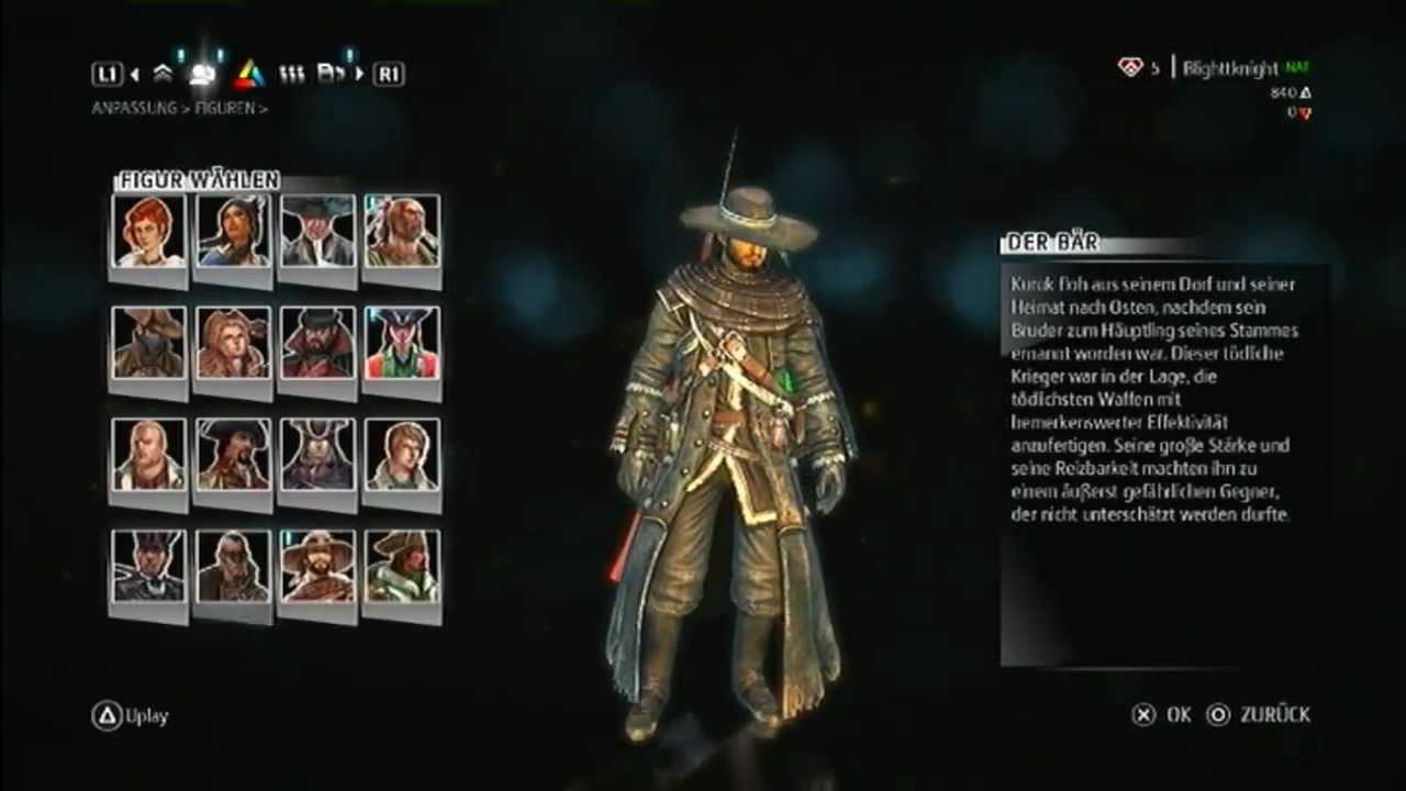 Assassins Creed 3 - Character Guide incl DLCs - YouTube