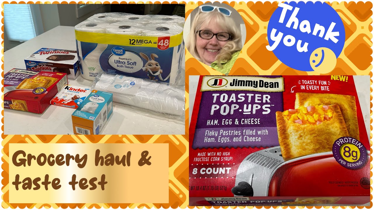 Grocery hall from Walmart and taste test - YouTube
