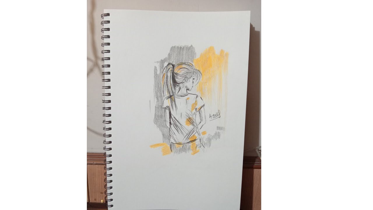 sketch drawing,messy lines|Art|creativity - YouTube