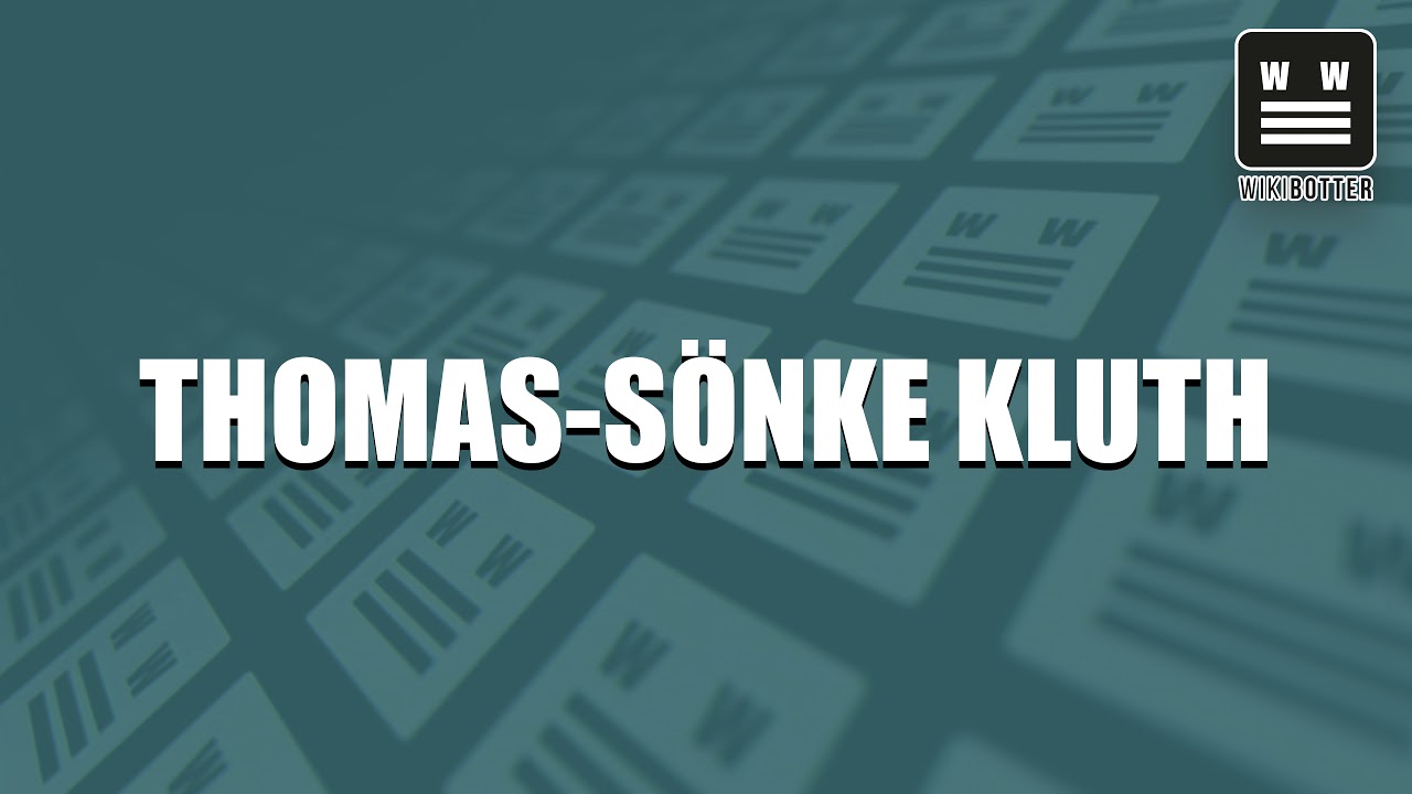 Thomas-Sönke Kluth - YouTube