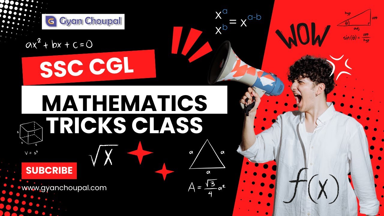 ssc cgl and ssc chsl Mathematics tricks class in gyan choupal coaching ...