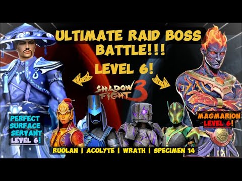 CRUSH Raid Bosses w/ Perfect Surface Servant! | 20k+ Damage | Win Every Time!!! | Shadow Fight 3 ...