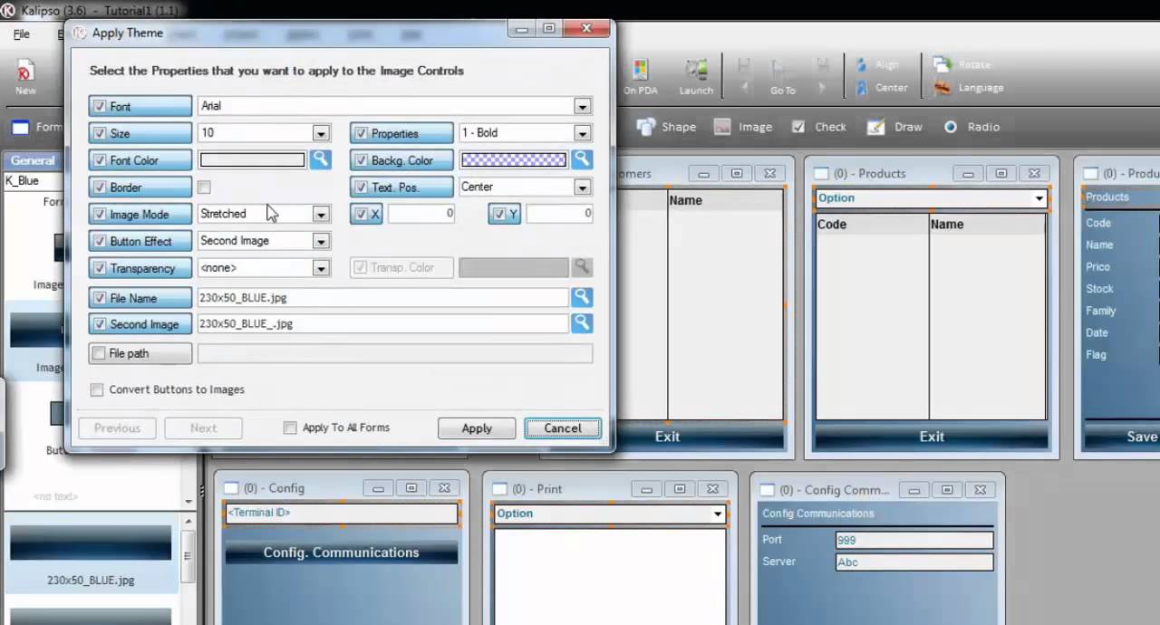 How to design your app with Kalipso Studio themes - YouTube