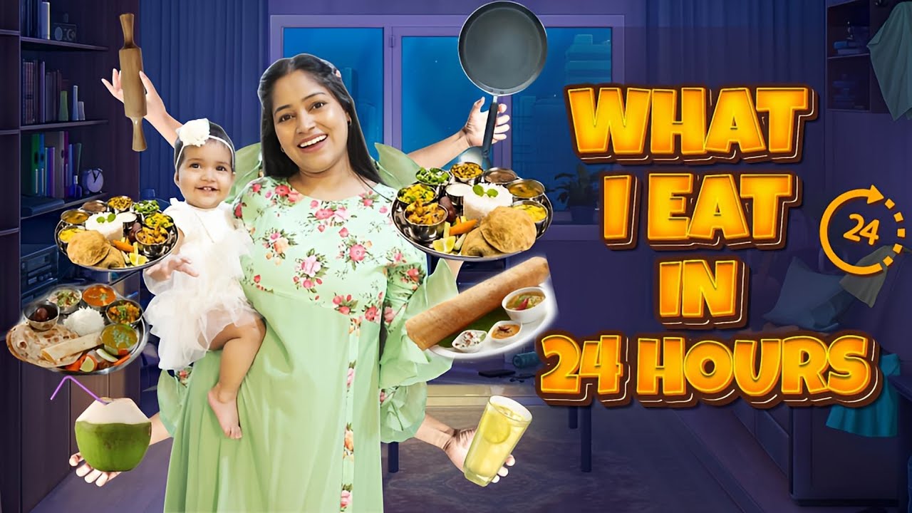 🍲What I Eat In A Day👶 24 Hours Routine with my Baby 🥦 Healthy Food ...