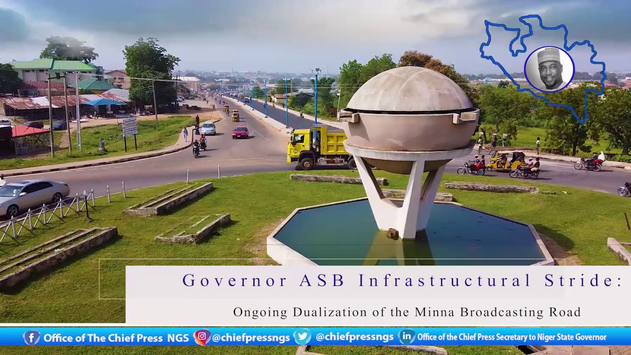 Ongoing Dualization Work of the Broadcasting Road in Minna, Niger State ...