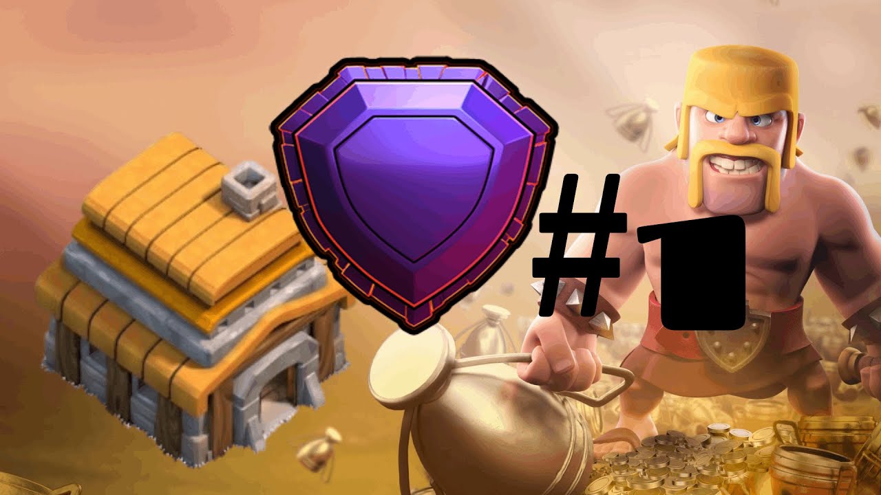 Townhall 5 In Master League?! - #1 Clash of Clans Th5 Push - YouTube