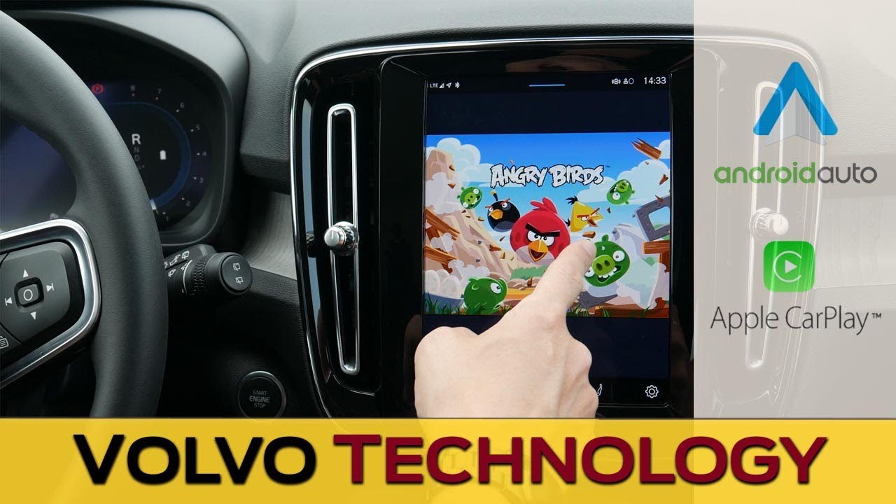 Volvo XC40 Media Screen (2022-2024 models) | CarPlay, Navigation and ...