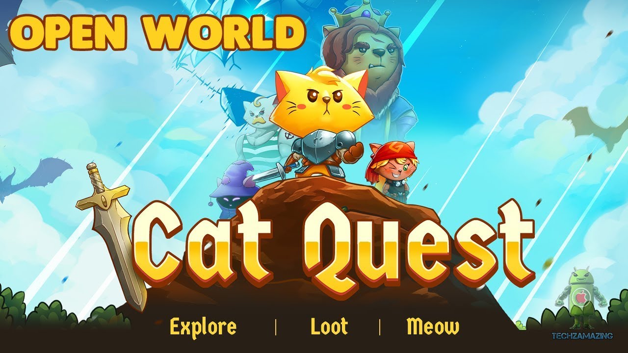 CAT QUEST GAMEPLAY - iOS/Android /STEAM ( OPEN WORLD) - YouTube