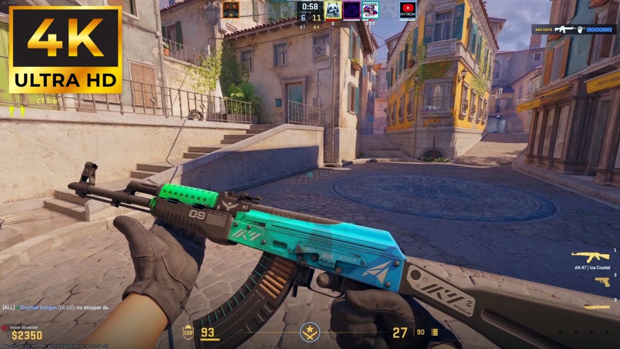 Counter Strike 2 Italy Gameplay 4K (No Commentary) - YouTube