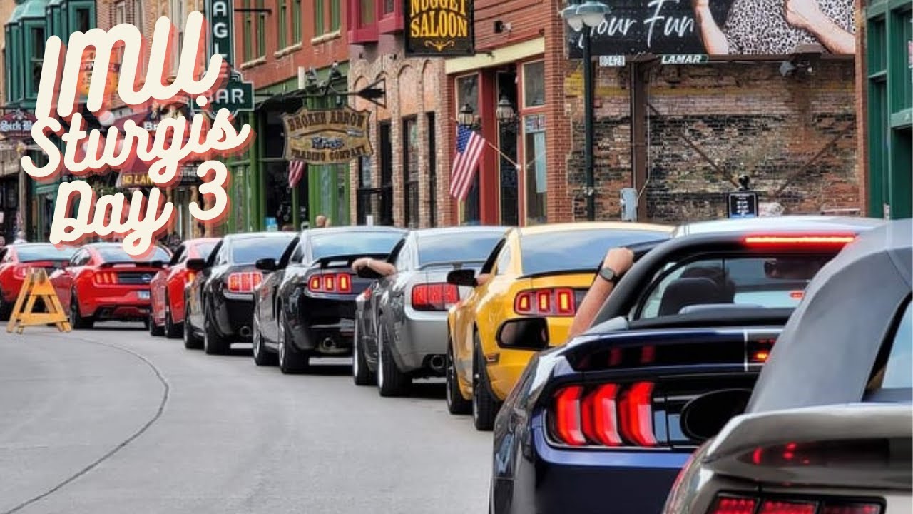 Sturgis Mustang Rally Massive Show and Shine 2021 - YouTube
