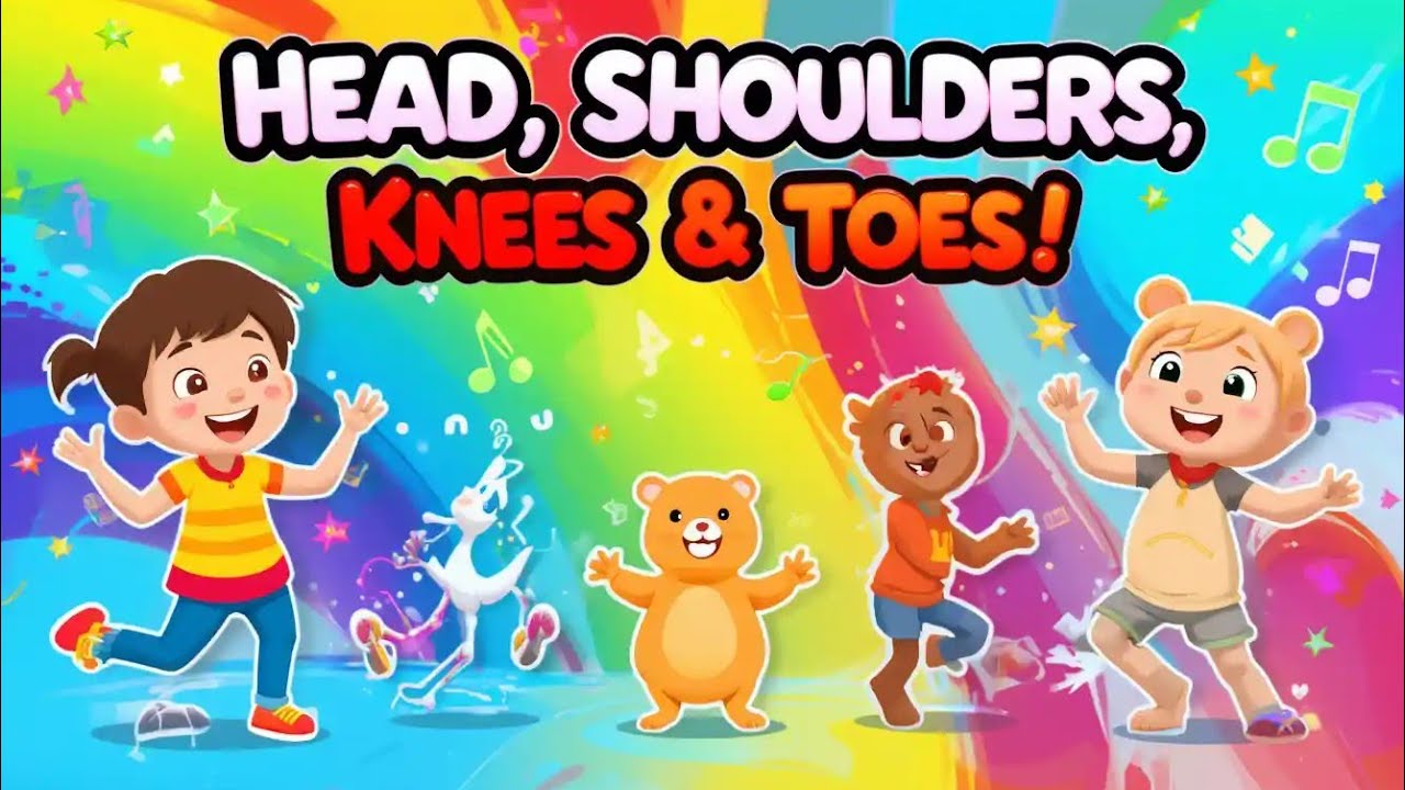**Head, Shoulders, Knees and Toes | Fun Adventure Dance Rhyme for Kids ...