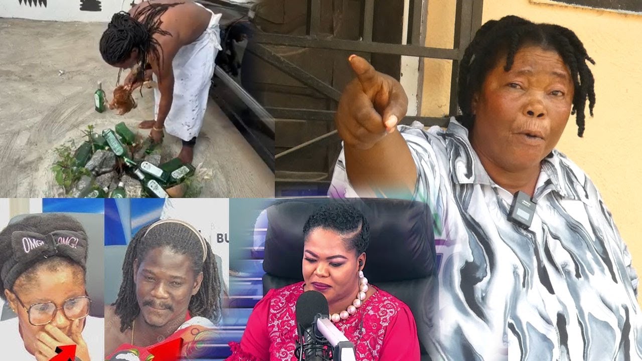 Komfuo Yaa Bee Reacts to Duabo On Auntie Naa Oyerepa Tv Story Between ...