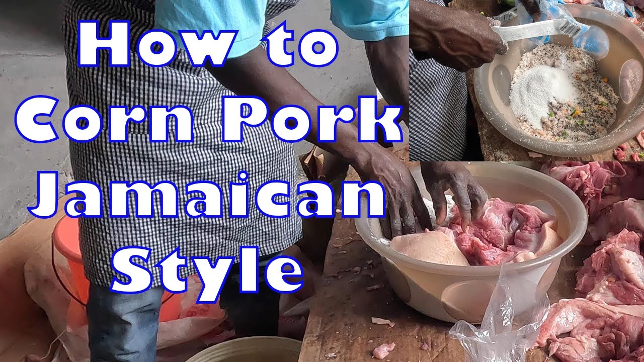 How to Corn Pork Jamaican Style - YouTube
