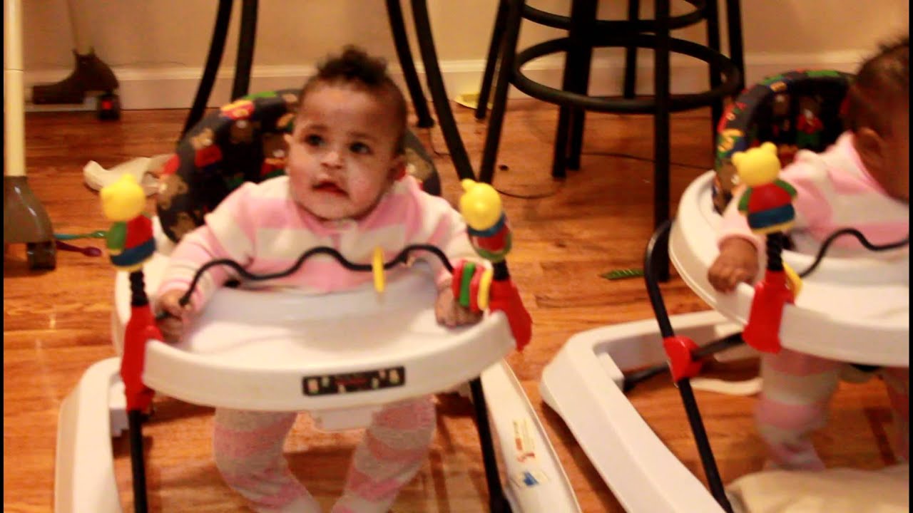 Christina & Christianna in the walker 1 - YouTube